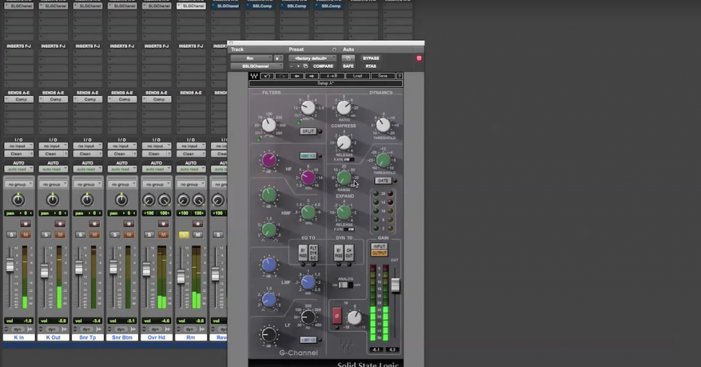 Mixing with Waves SSL G-Channel and E-Channel Plugins — Pro Audio Files