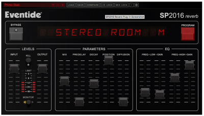Eventide SP2016 Reverb Plugin [REVIEW] — Pro Audio Files